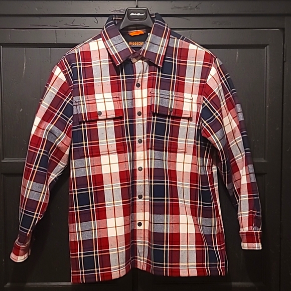 Ridgecut | Jackets & Coats | Ridgecut Toughwear Flannel Work Shaket Xl ...